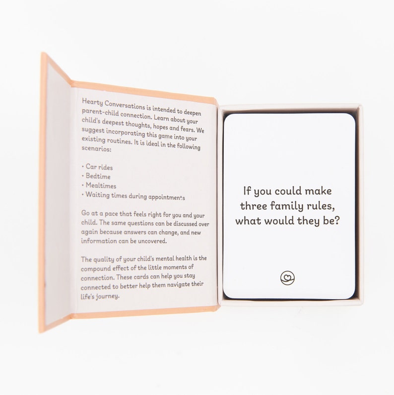 Conversation Cards for Kids, Conversation Starters, Family Wellness ...