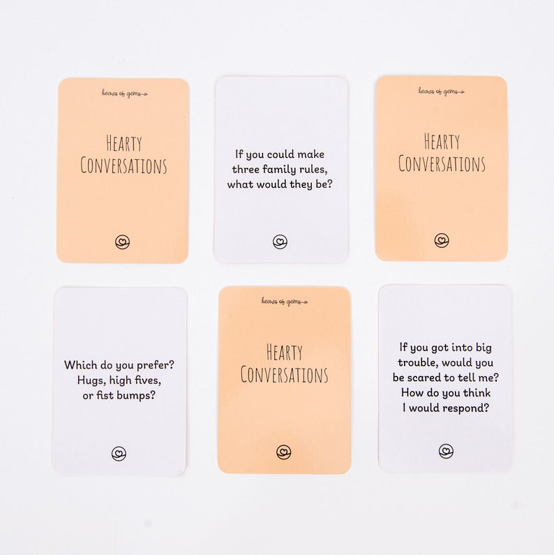 Conversation Cards for Kids, Conversation Starters, Activities for Kids ...