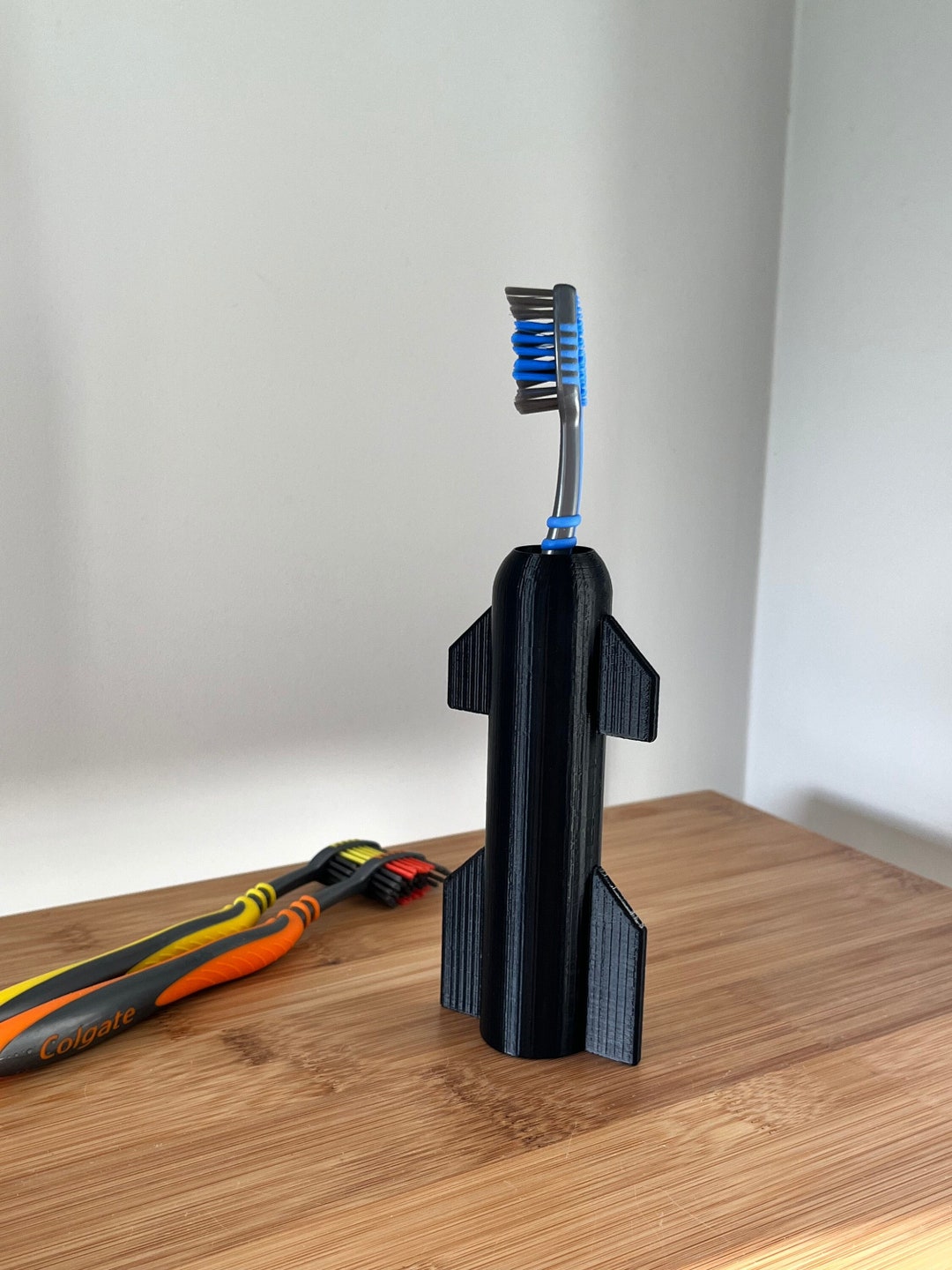 STL File - Rocket Toothbrush/pencil Holder - Etsy