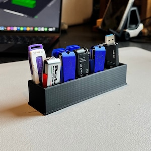 Flash Drive Holder/organizer - STL File - Etsy