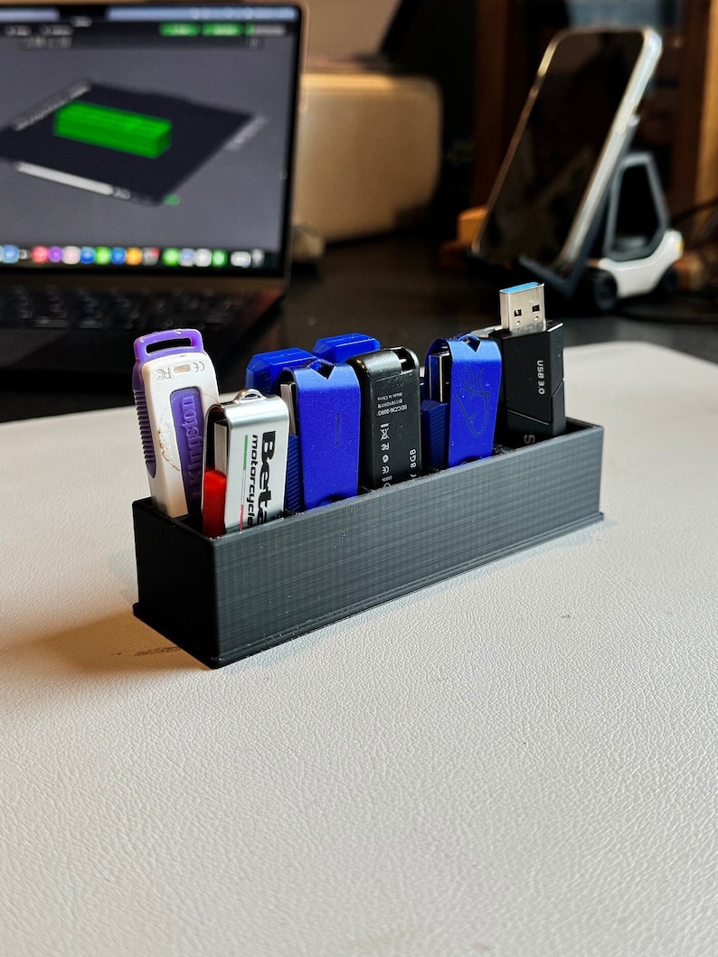 Flash Drive Holder/organizer STL File - Etsy