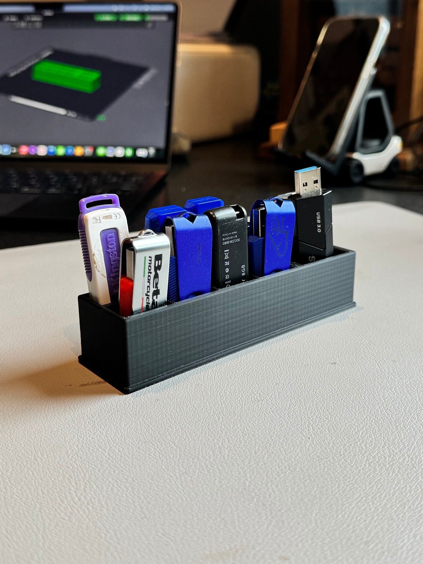 Flash Drive Holder/organizer - STL File - Etsy