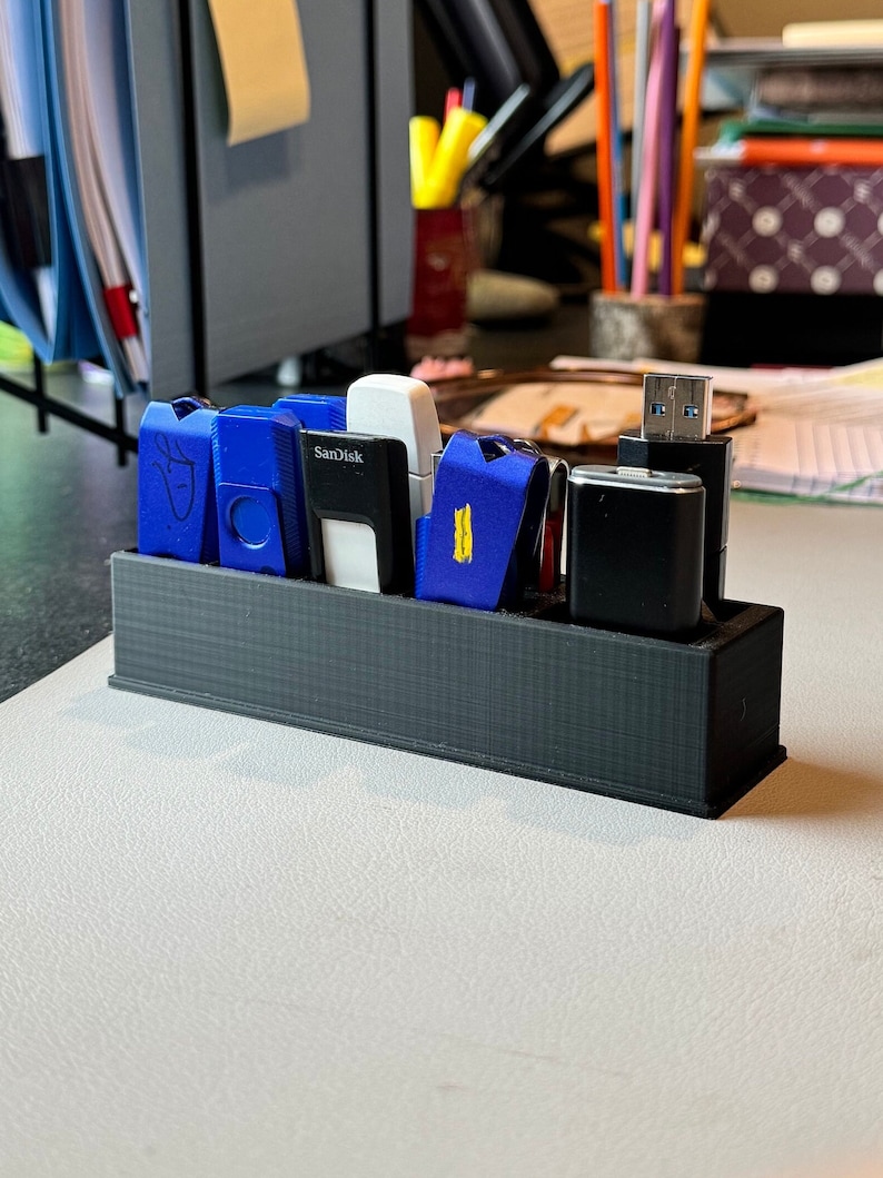 Flash Drive Holder/organizer - STL File - Etsy