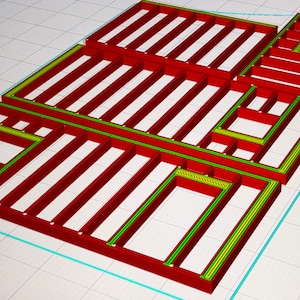 STL File - Model House Frame - Etsy