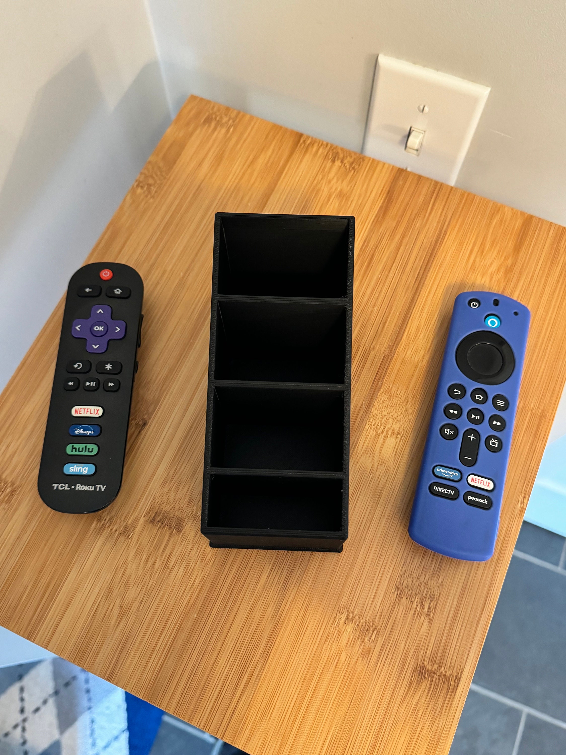 TV Remote/fan Remote Caddy - STL File - Etsy