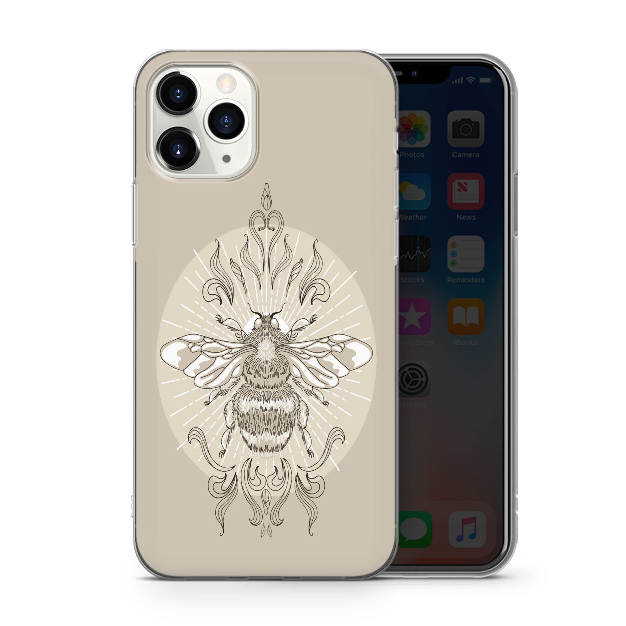 Bumblebee Bee Honey Natural Bloom Floral Honeybee Flower Phone - Etsy