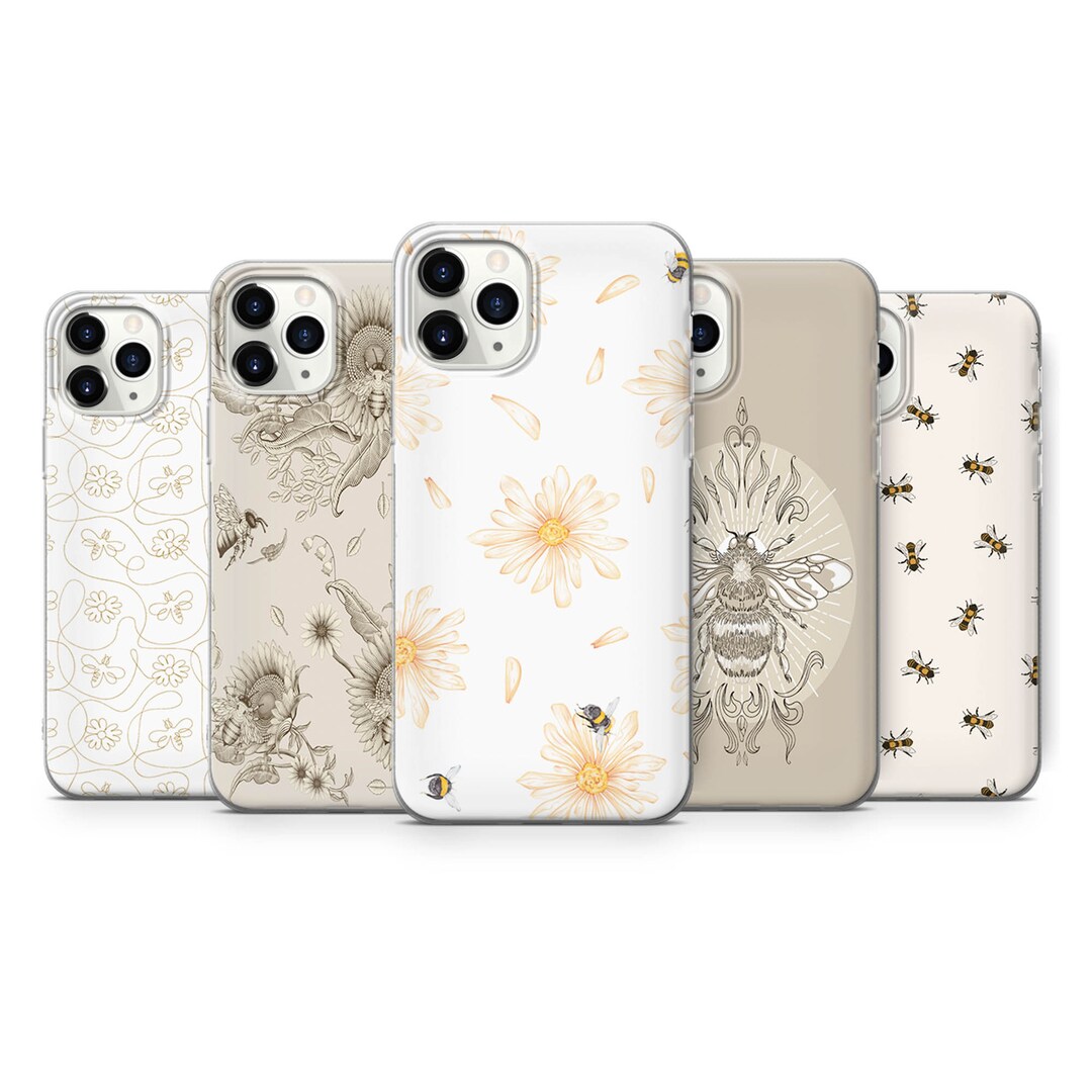Bumblebee Bee Honey Natural Bloom Floral Honeybee Flower Phone - Etsy