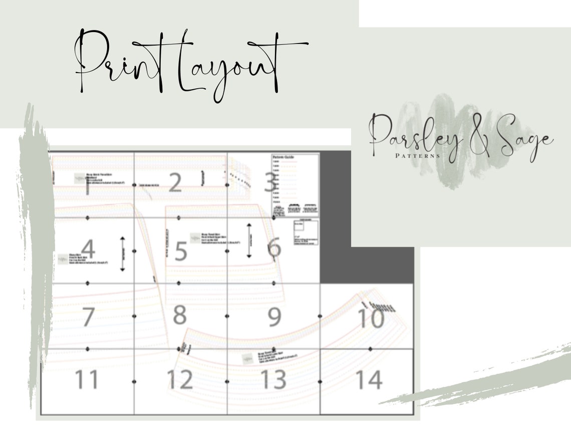 Ebony Skirts Digital Sewing Pattern | PDF Sewing Pattern | 1-10 Years ...