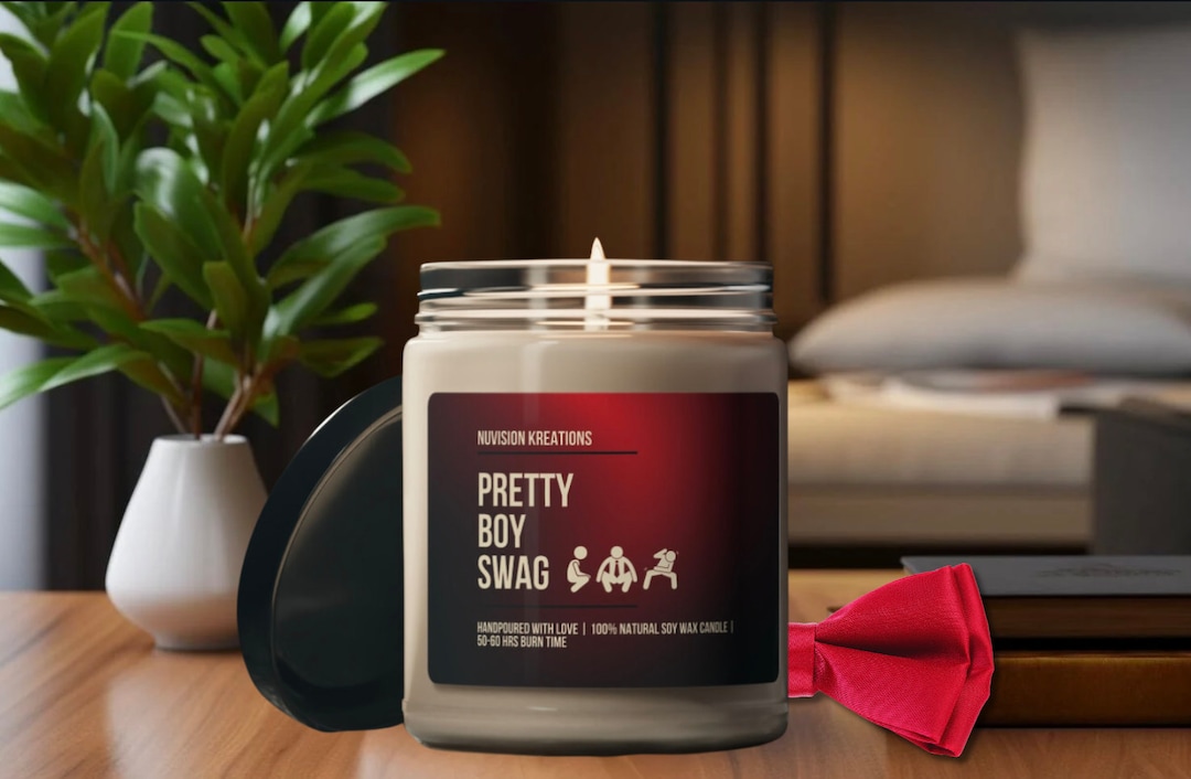 Pretty Boy Swag Candle Custom Personalized Kappa Alpha Psi Scented Soy ...