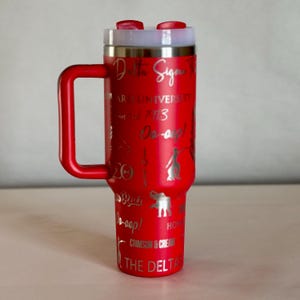Custom Engraved Delta Sigma Theta Full Wrap Tumbler (40 Oz) - Etsy