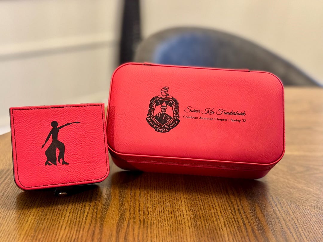 Custom Engraved Delta Sigma Theta Jewelry Box - Etsy