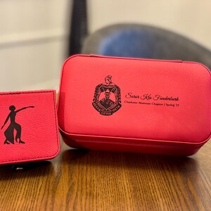 Custom Engraved Delta Sigma Theta Jewelry Box - Etsy
