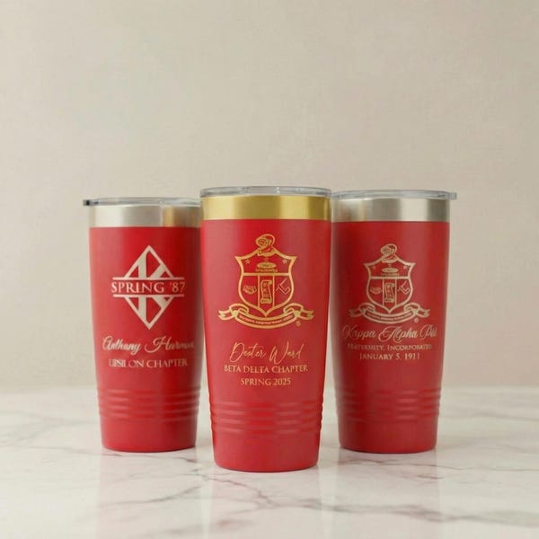 Kappa Alpha Psi Drinkware - Etsy