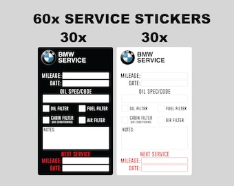 Oil Change Stickers - Etsy