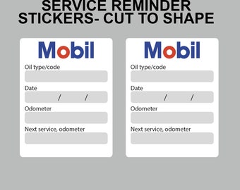 Mobil Oil Decals - Etsy