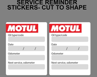 Vehicle Maintenance Reminder - Etsy