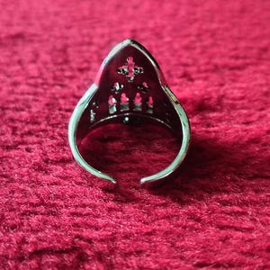 Cathedral Window Adjustable Ring/window Ring/vintage Style - Etsy