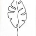 Line Art - One Line Leaf - Etsy