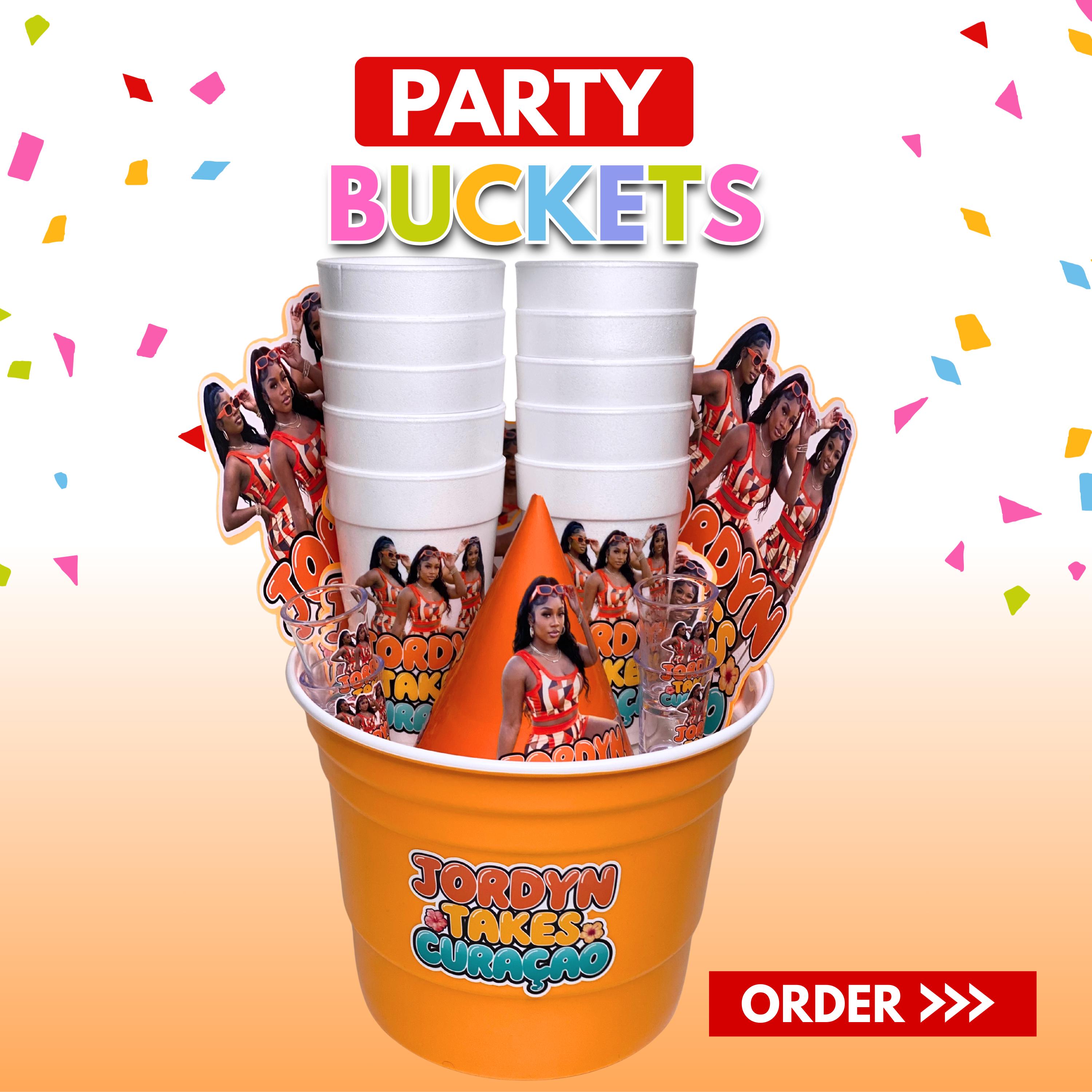 Party Buckets | Party Cups | Styrofoam Cups | Shot Glasses | Party Hats ...