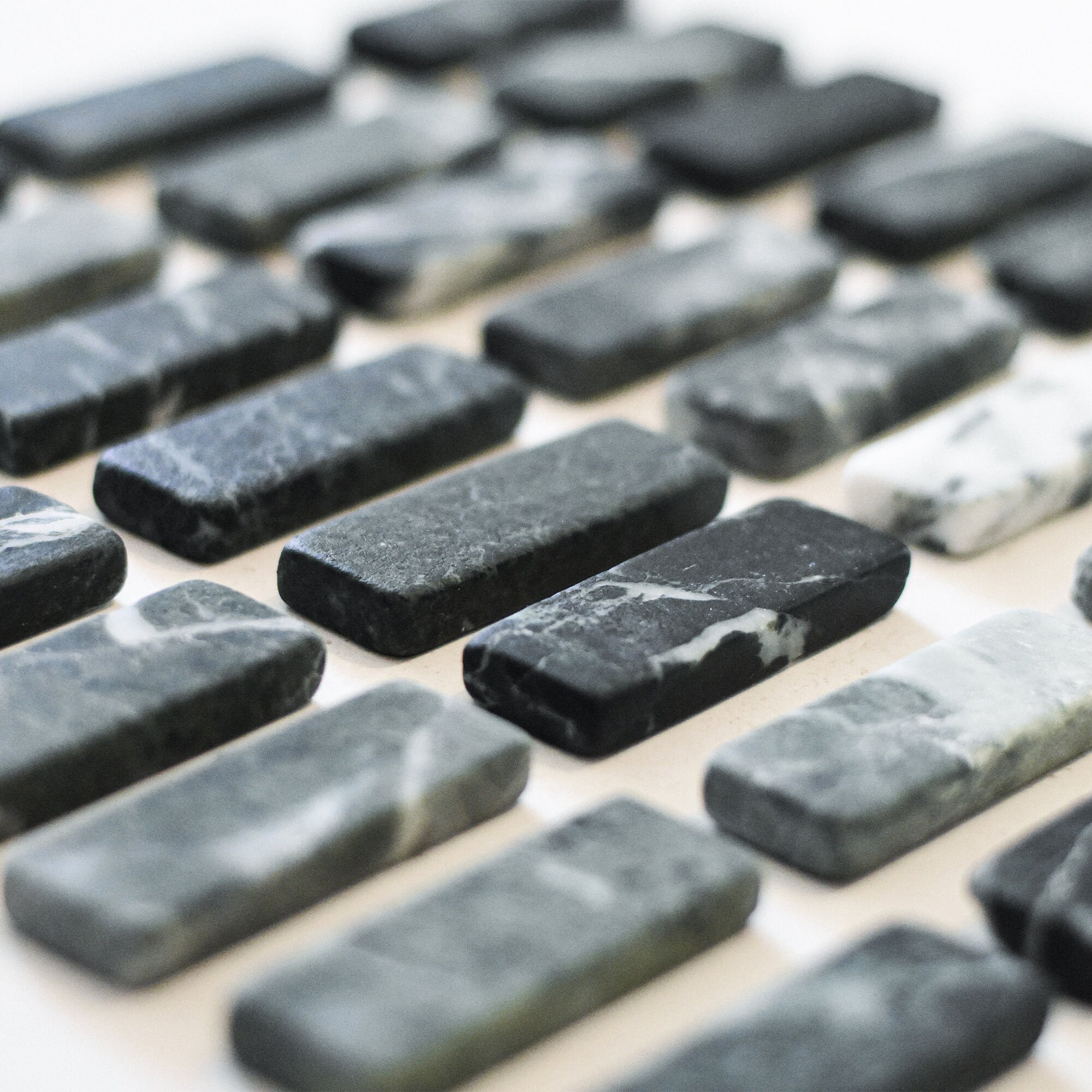 6 Green Marble Cutlery Rest Marble Chopstick Rest Knife and Fork Rest ...