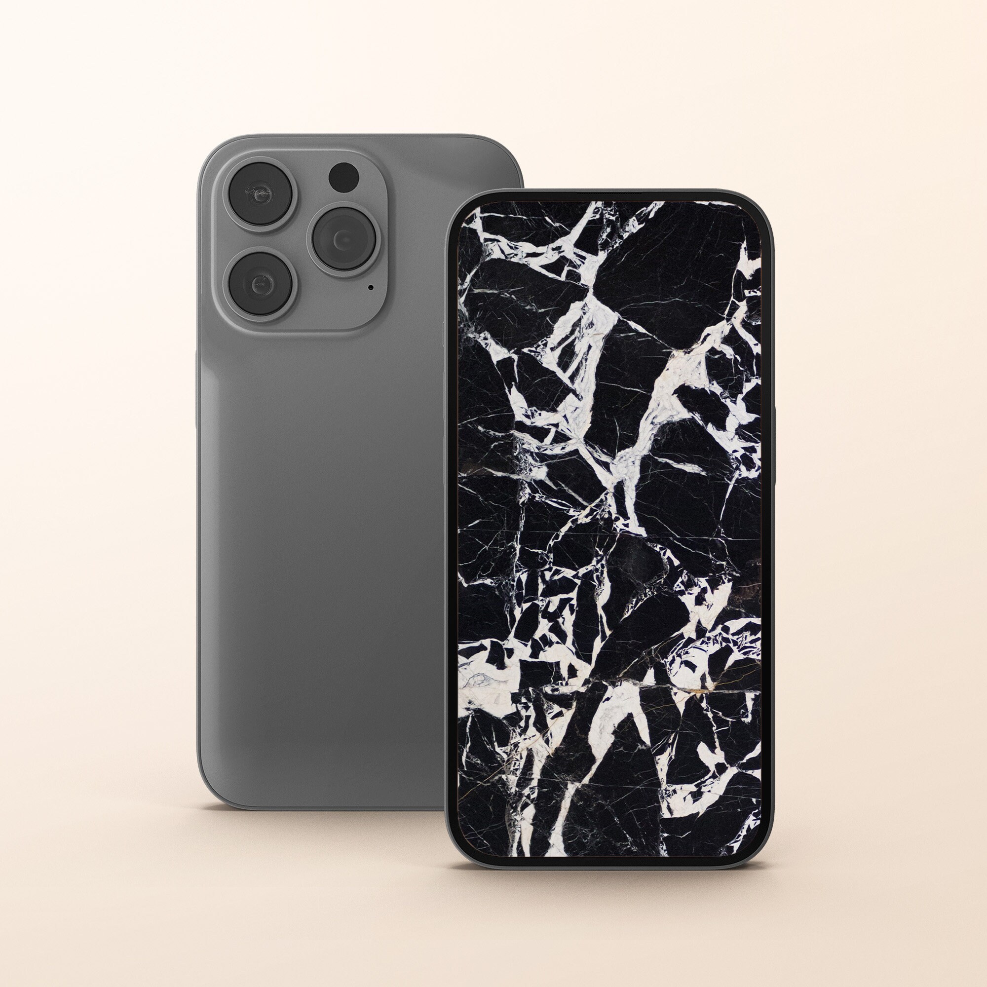 Black Marble Wallpaper for iPhone Marble iPhone Wallpaper - Etsy