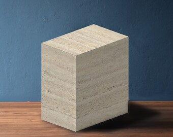 Marble Plinth Table Bespoke Plinth Table Side Table Contemporary ...