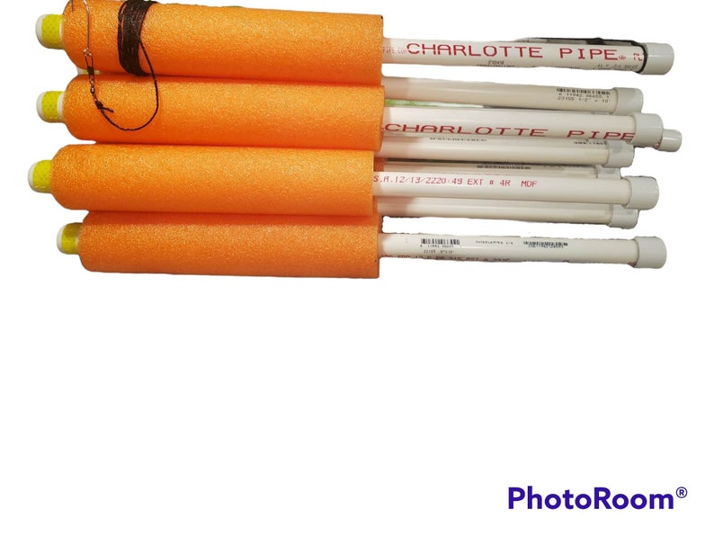 Cajun Catfish Jugline Fishing Noodle Jugs, Weighted, Lot of 10, 20in ...