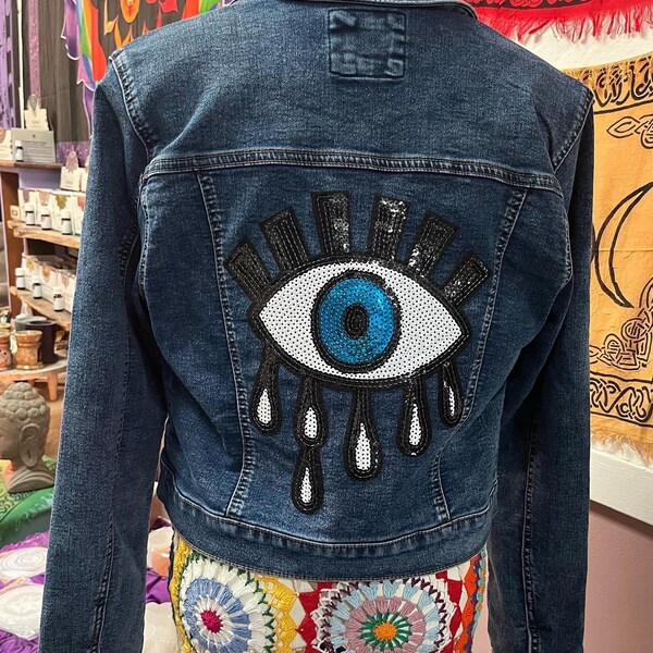 Denim Jacket - Etsy