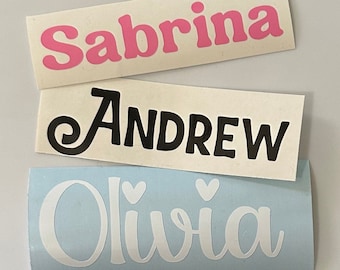 Old English Decal Old English Sticker Custom Label Custom - Etsy