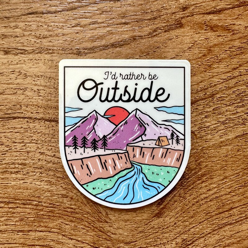 I D Rather Be Outside - Etsy