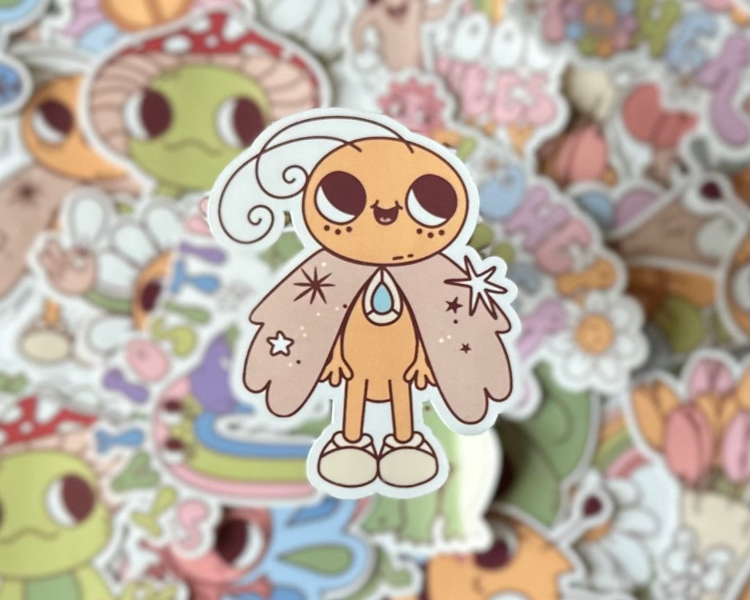 Prince Bug Cartoon Waterproof Vinyl Sticker, Water Bottle Sticker ...