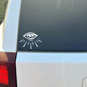 Evil Eye Decal, Magic Car Decal, Evil Eye Car Decal, Witchy Decal ...