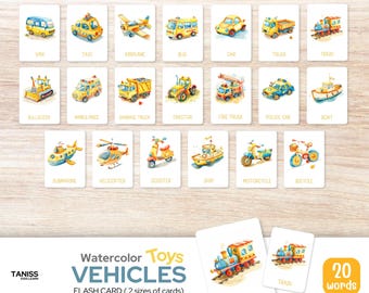 20 Farm Animal Flash Cards – Montessori-inspired 3-part Printable ...