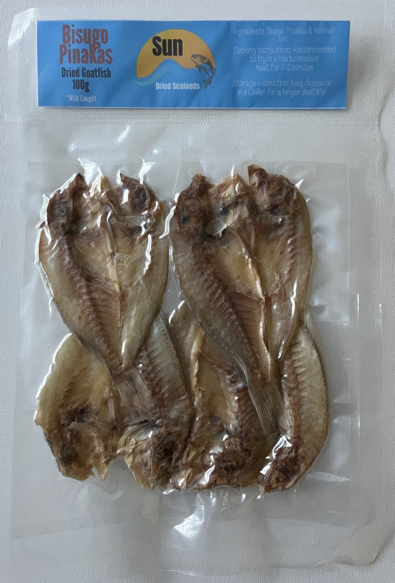 Bisugo Pinakas/dried Goatfish/100g/200g/wild Caught/chemical Free/dried ...