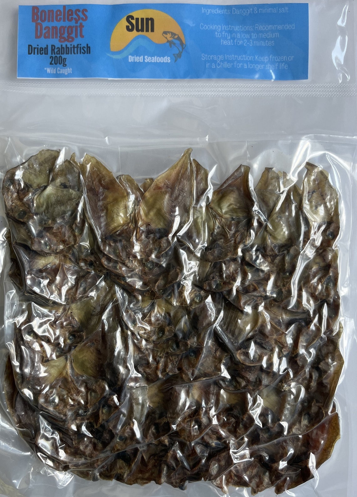 Boneless Danggit/dried Boneless Rabbitfish/100g200g/wild - Etsy