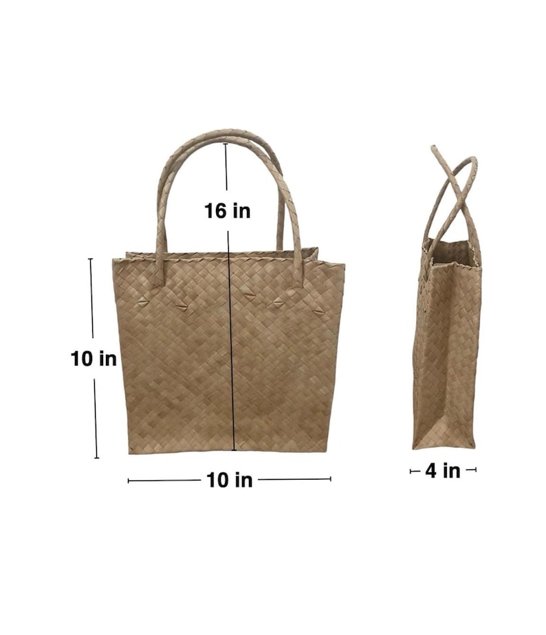Eco-friendly, Reusable, Natural, Handwoven Buri Bags, Chemical Free ...