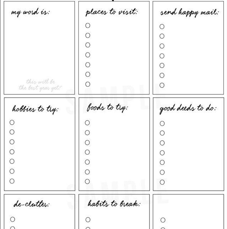 This Year Planner - Etsy