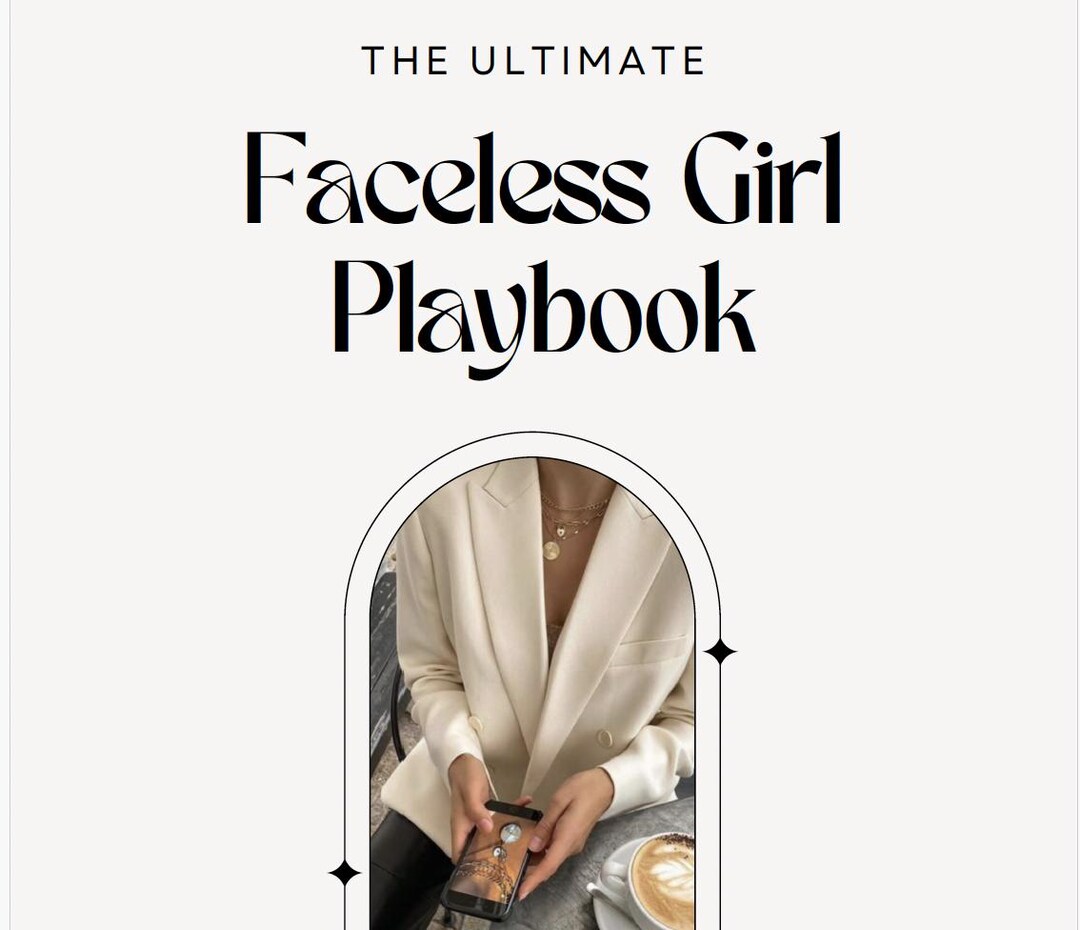 The Ultimate Faceless Girl Playbook with Master Resell Rights - Etsy