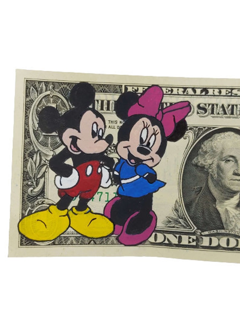 Disney Mickey & Minnie Mouse Dollars - Etsy