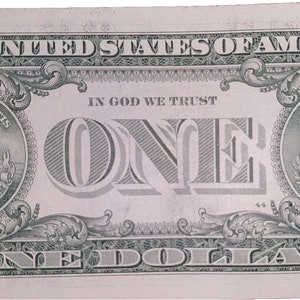 Mr. Burns - the Simpsons Dollar I Dollar Art I on a Real Dollar ...