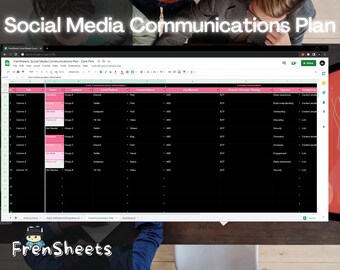 Content Strategy Spreadsheet - Etsy