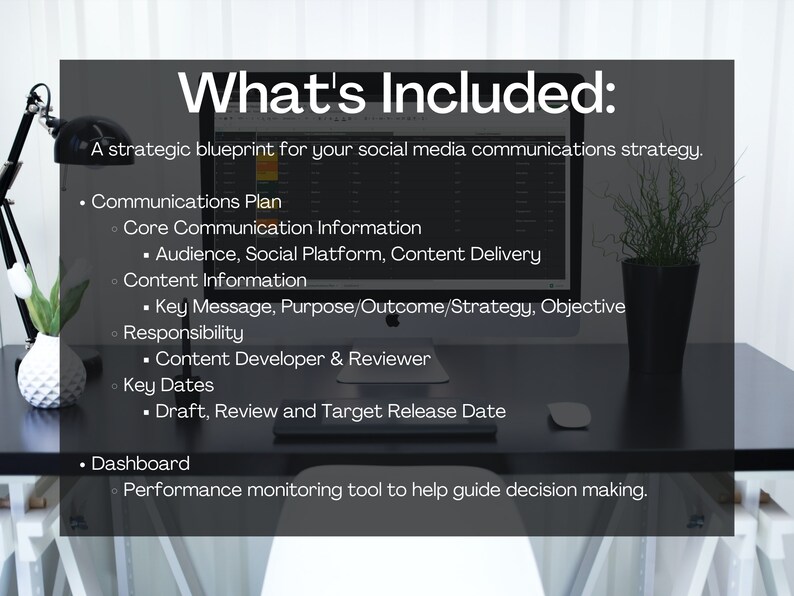 Communications Plan | Content Delivery | Comms Template | Spreadsheet ...