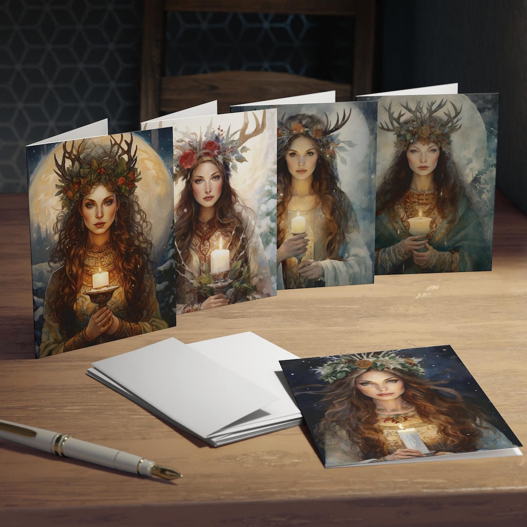 Celebrate the Season of Light and Renewal With Our Yule Holiday Cards ...