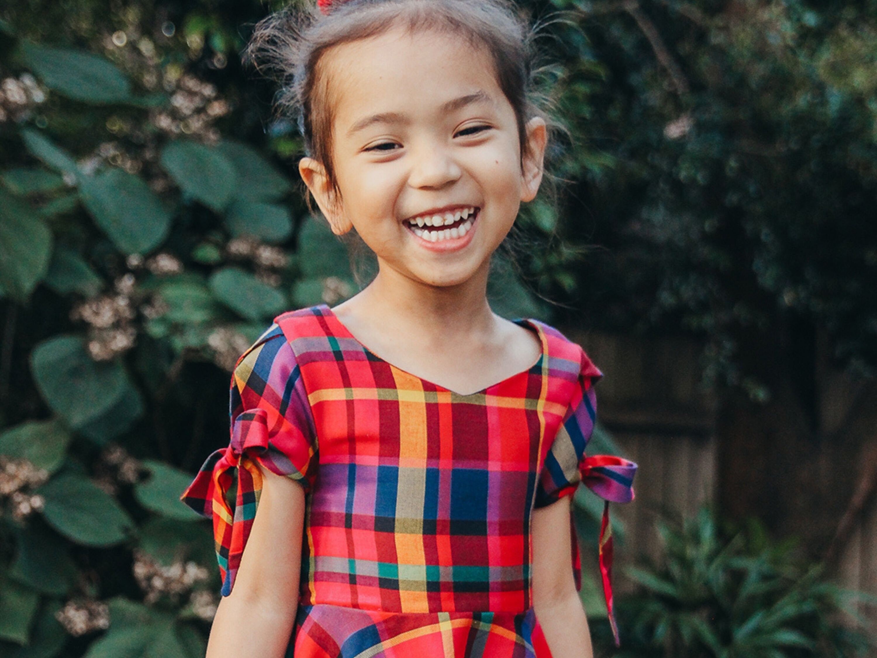 Bow Back Dress Sewing Pattern | Tulip Sleeves | PDF Digital Sewing ...