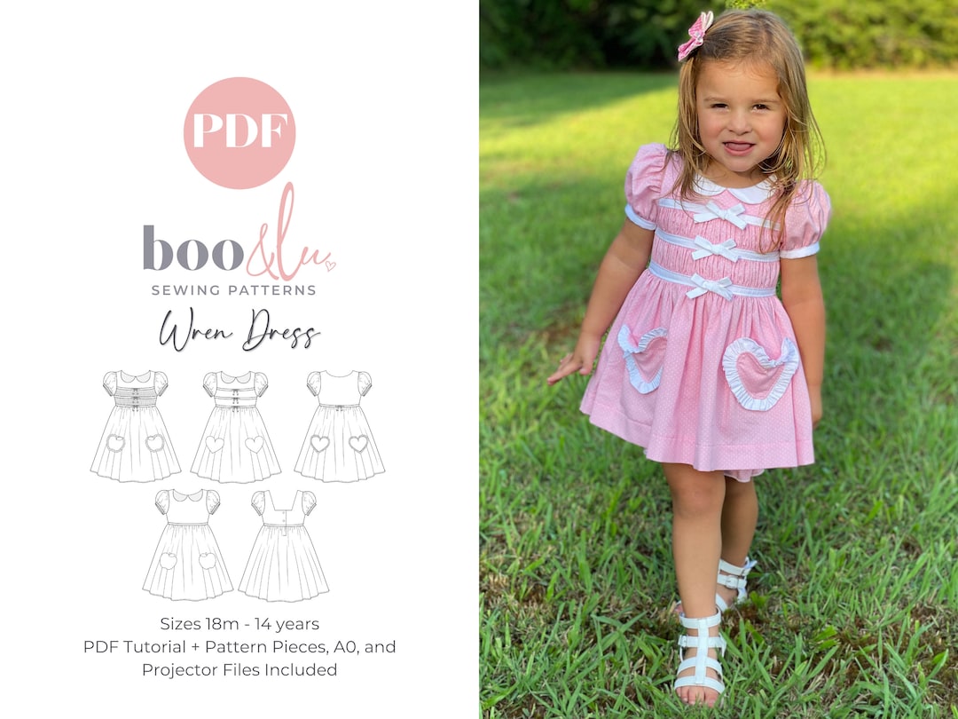 Peter Pan Collar Vintage Inspired Sewing Pattern | Heart & Apple ...