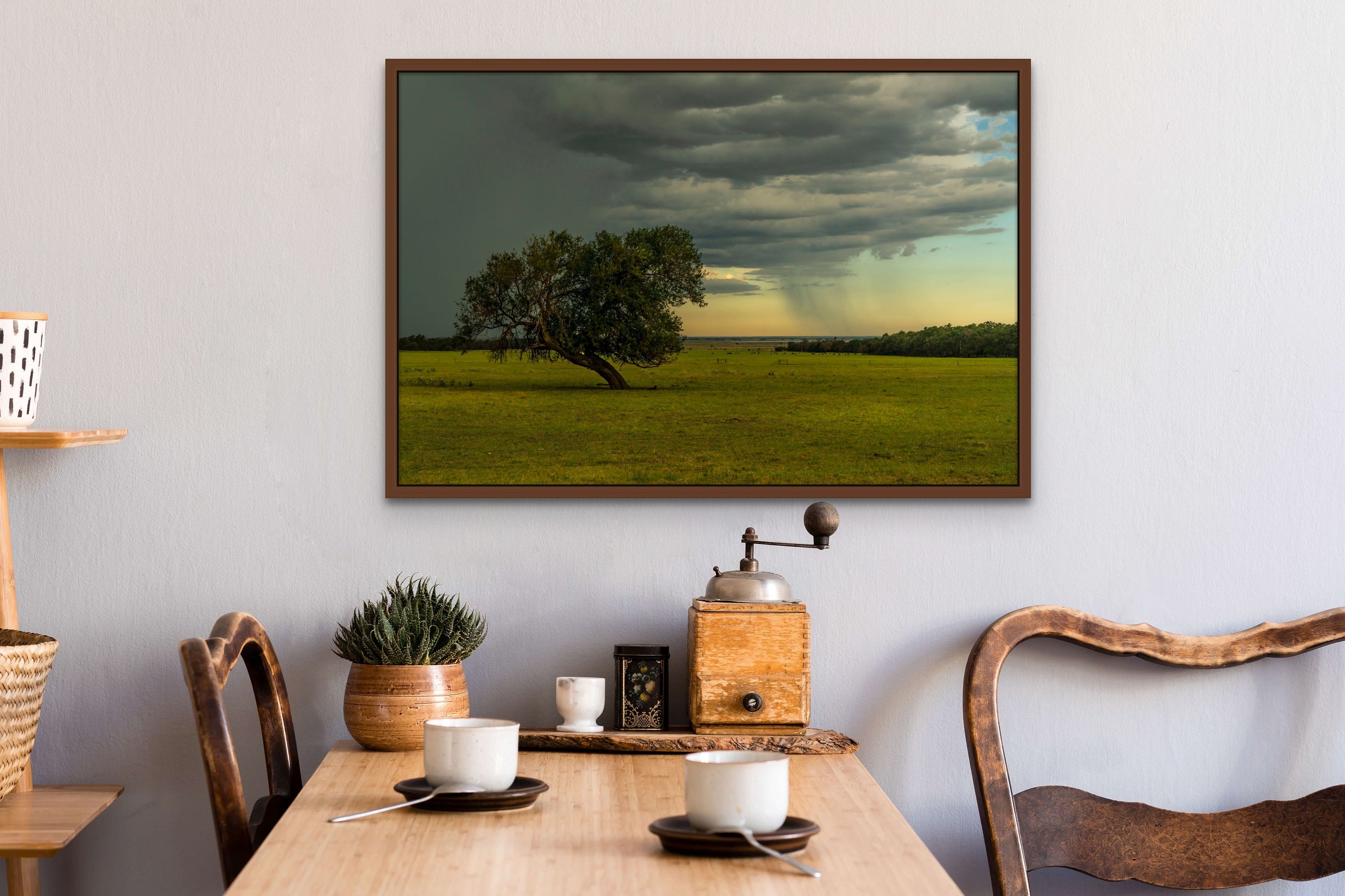Rustic Oklahoma Digital Collection, Set of 3 Prints of Plains Western ...