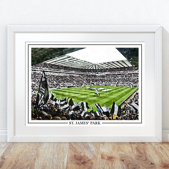 Newcastle United Poster St James Park Wall Art St James' - Etsy UK