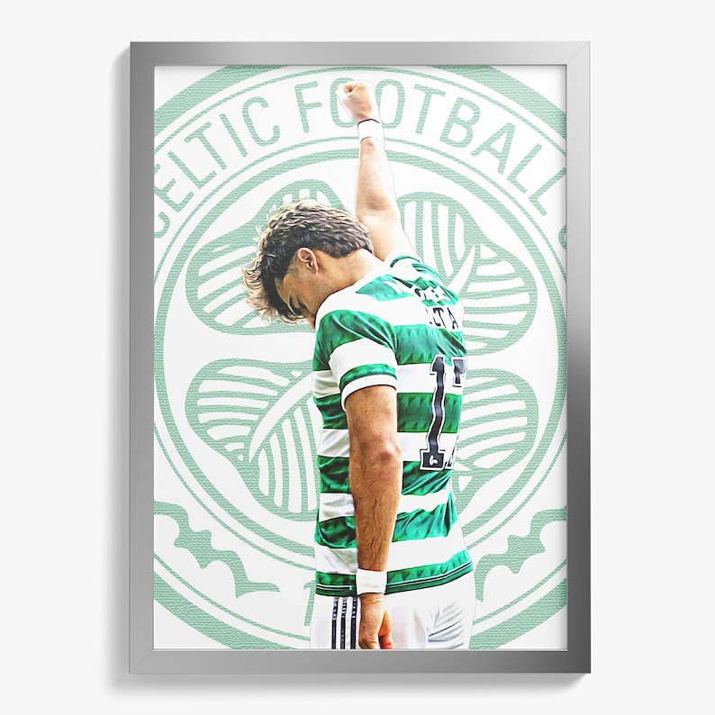 Celtic Jota, Celtic Poster, Celtic Jota Poster, Celtic Gifts, Celtic ...