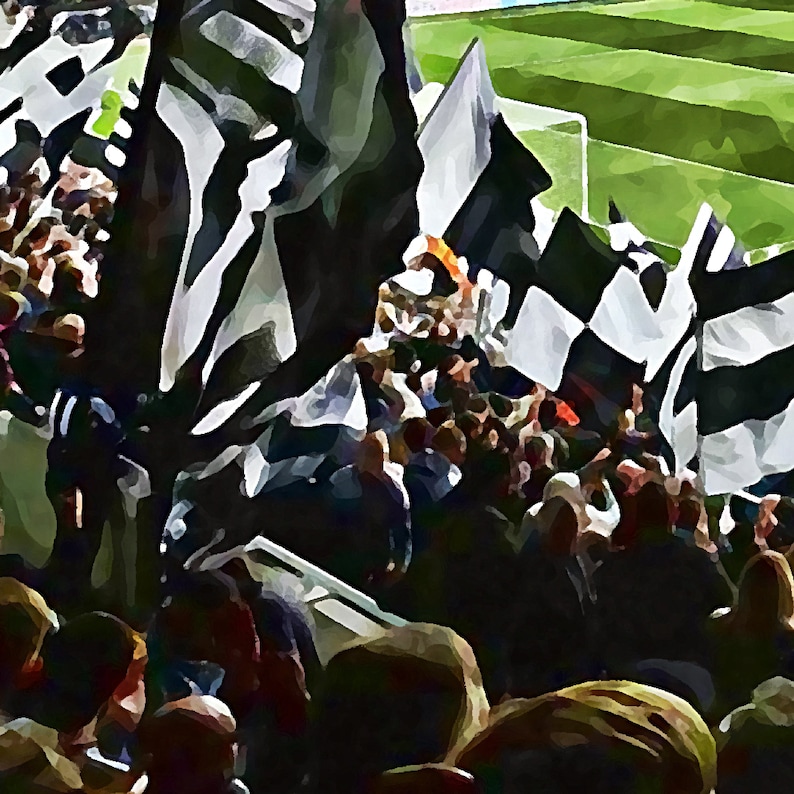 Newcastle United Poster, St James Park Wall Art, St James' Park ...