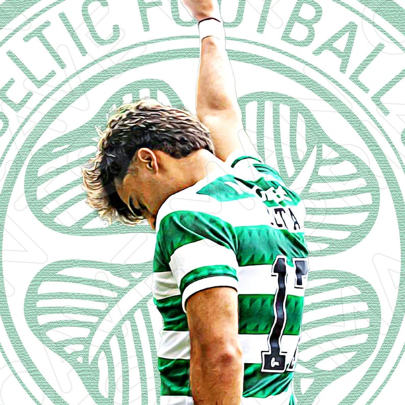 Celtic Jota, Celtic Poster, Celtic Jota Poster, Celtic Gifts, Celtic ...